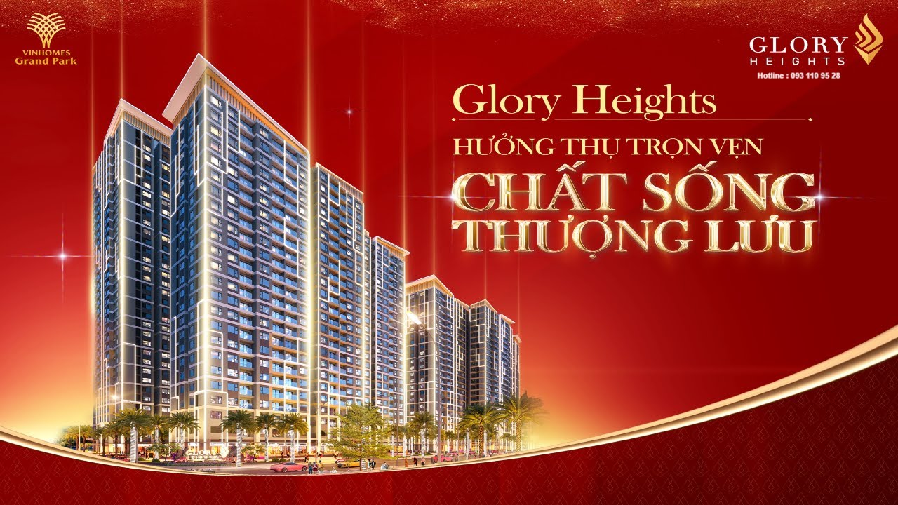 Mặt Bằng Chi Tiết Dự Án The Glory Heights | Vinhome Grand